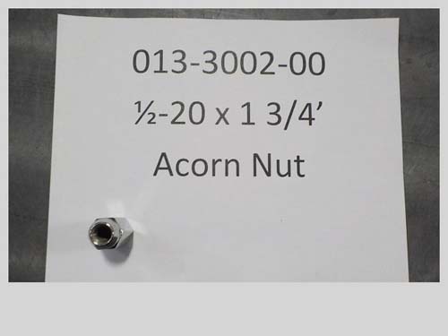 013-3002-00 - -20 X 1 Acorn nut | Free Shipping Over $100